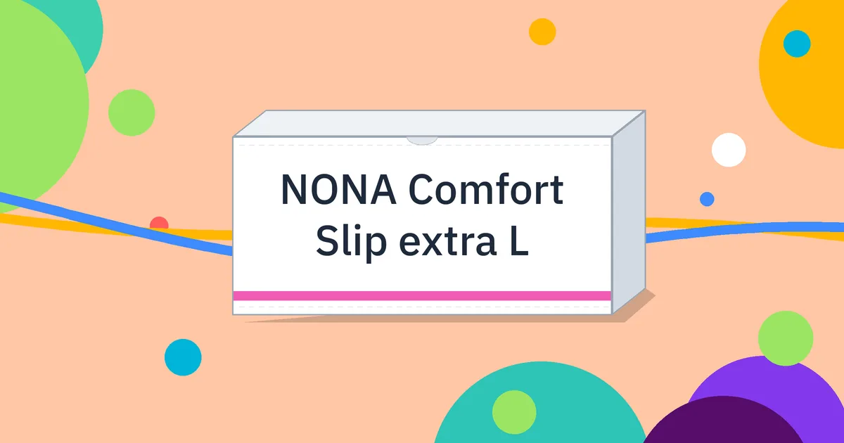 Symbolbild: Packung mit der Aufschrift NONA Comfort Slip extra L (PZN 12538466) – Verfügbarkeit und Bezug in Apotheken in Frankfurt am Main