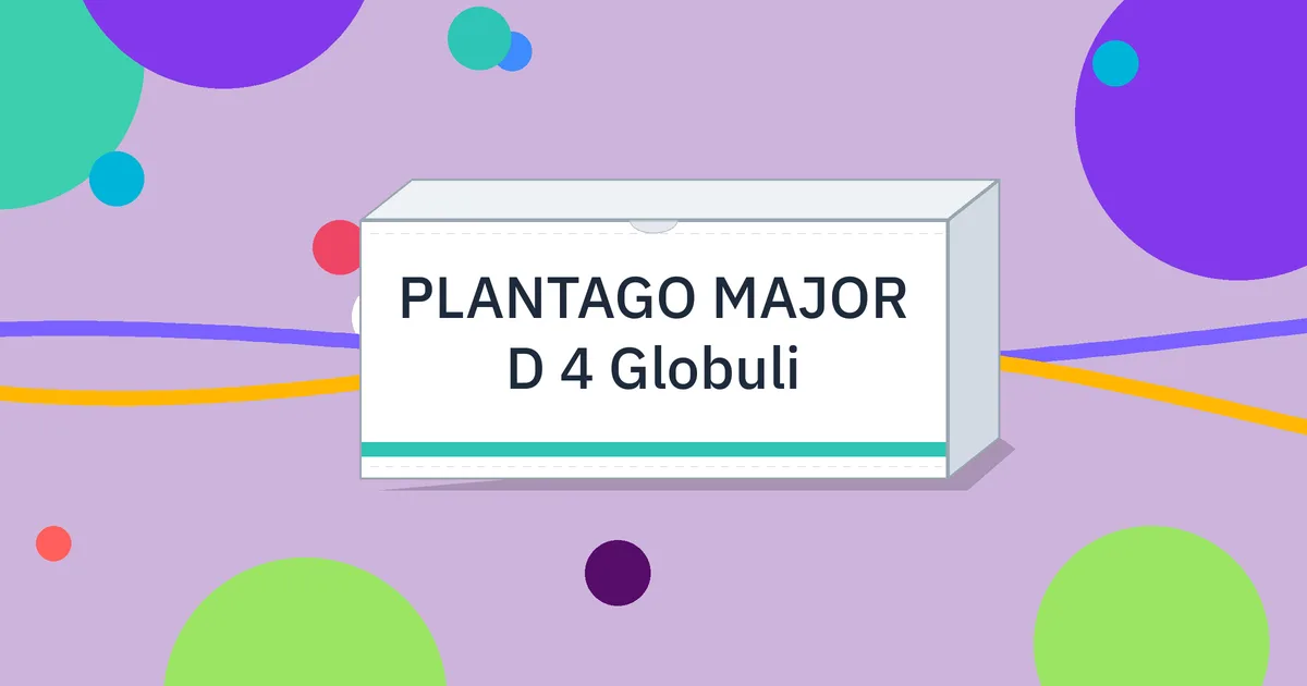 Symbolbild: Packung mit der Aufschrift PLANTAGO MAJOR D 4 Globuli (PZN 04232210) – Verfügbarkeit und Bezug in Apotheken in Frankfurt am Main