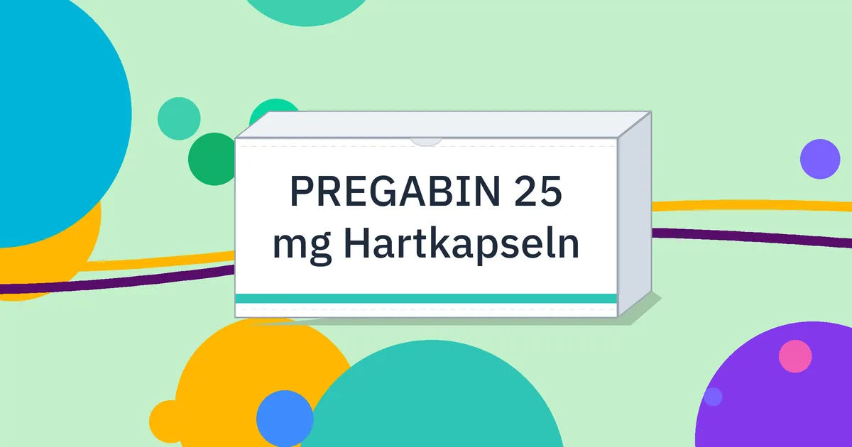 Symbolbild: Packung mit der Aufschrift PREGABIN 25 mg Hartkapseln (PZN 10785700) – Verfügbarkeit und Bezug in Apotheken in Frankfurt am Main