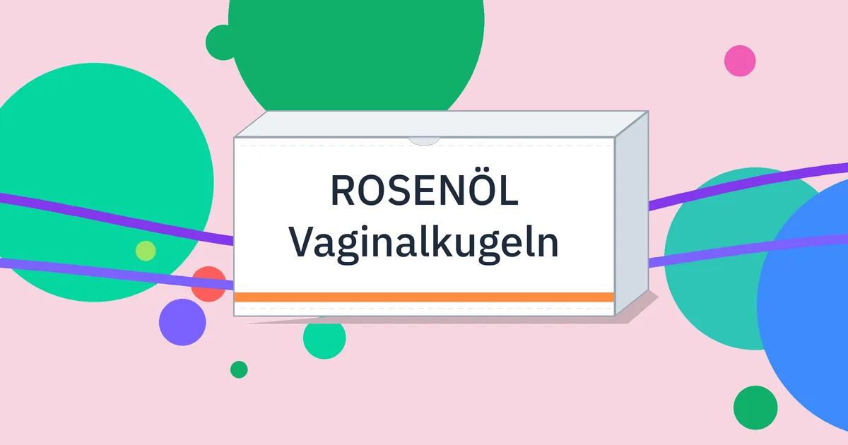 Symbolbild: Packung mit der Aufschrift ROSENÖL Vaginalkugeln (PZN 17375081) – Verfügbarkeit und Bezug in Apotheken in Frankfurt am Main