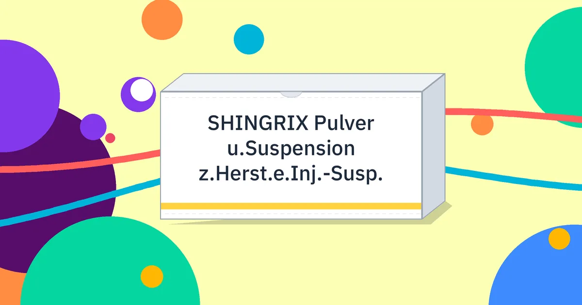 Symbolbild: Packung mit der Aufschrift SHINGRIX Pulver u.Suspension z.Herst.e.Inj.-Susp. (PZN 18701298) – Verfügbarkeit und Bezug in Apotheken in Frankfurt am Main