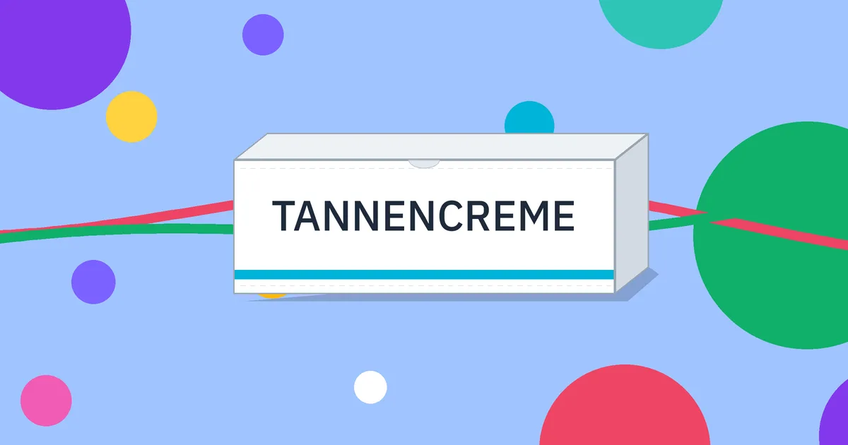 Symbolbild: Packung mit der Aufschrift TANNENCREME (PZN 16325773) – Verfügbarkeit und Bezug in Apotheken in Frankfurt am Main