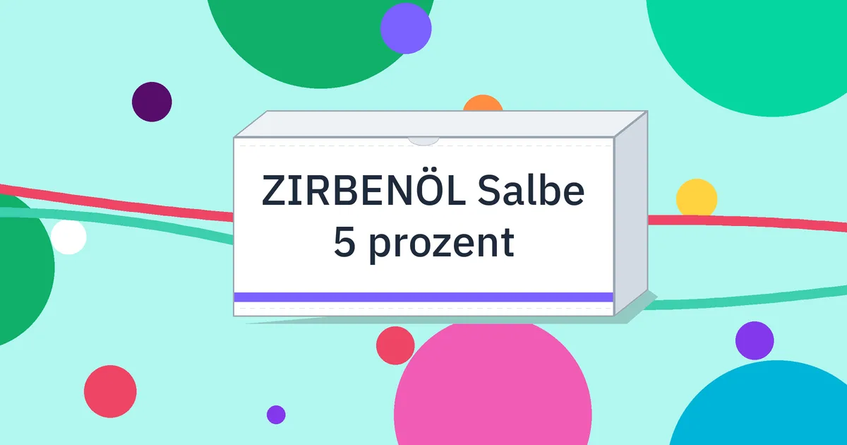 Symbolbild: Packung mit der Aufschrift ZIRBENÖL Salbe 5 prozent (PZN 16762002) – Verfügbarkeit und Bezug in Apotheken in Frankfurt am Main