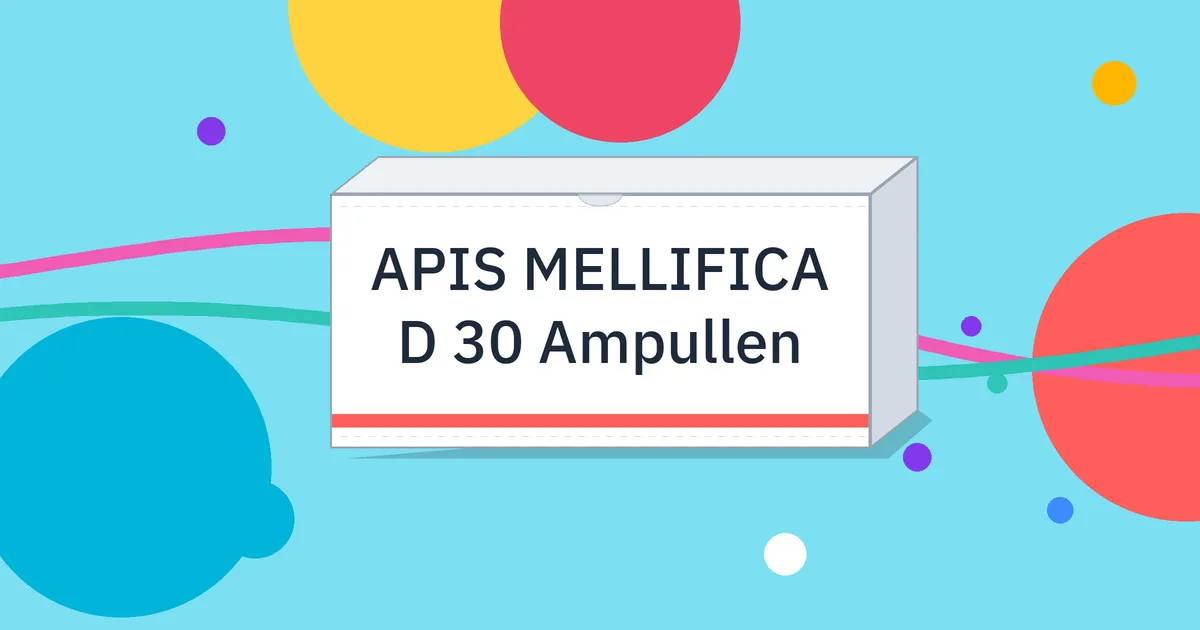 Symbolbild: Packung mit der Aufschrift APIS MELLIFICA D 30 Ampullen (PZN 01617501) – Verfügbarkeit und Bezug in Apotheken in Frankfurt am Main