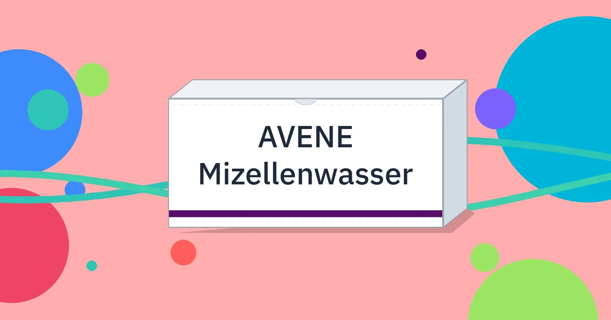 Symbolbild: Packung mit der Aufschrift AVENE Mizellenwasser (PZN 17940954) – Verfügbarkeit und Bezug in Apotheken in Frankfurt am Main
