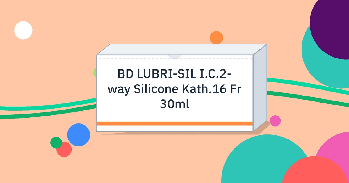 Symbolbild: Packung mit der Aufschrift BD LUBRI-SIL I.C.2-way Silicone Kath.16 Fr 30ml (PZN 20594622) – Verfügbarkeit und Bezug in Apotheken in Frankfurt am Main