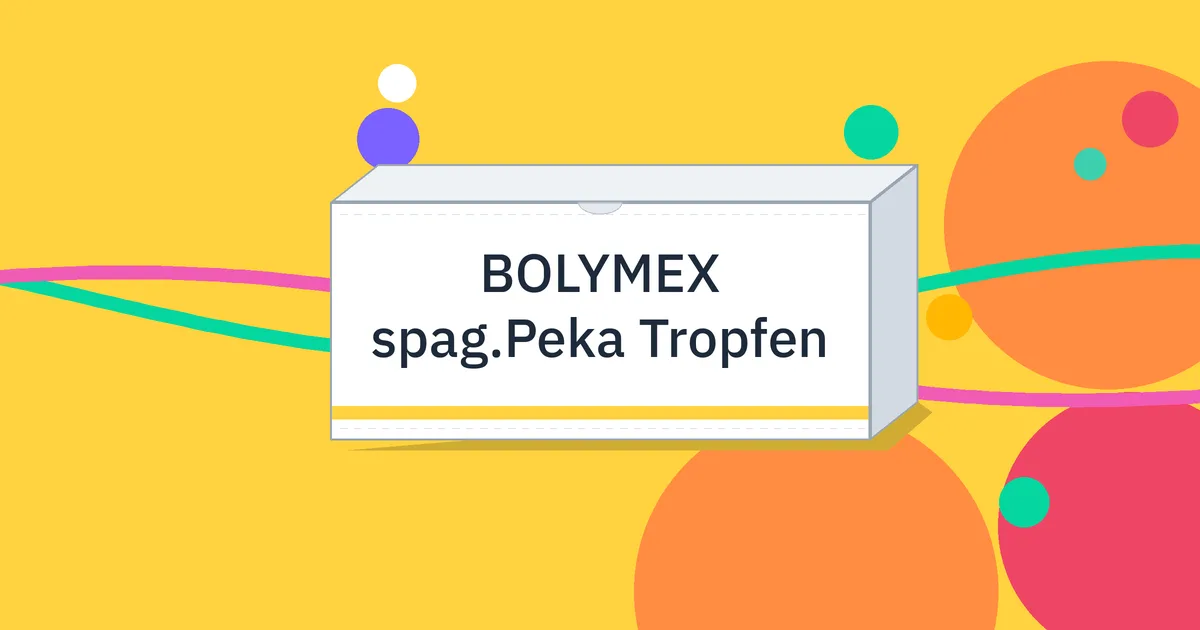 Symbolbild: Packung mit der Aufschrift BOLYMEX spag.Peka Tropfen (PZN 01989266) – Verfügbarkeit und Bezug in Apotheken in Frankfurt am Main