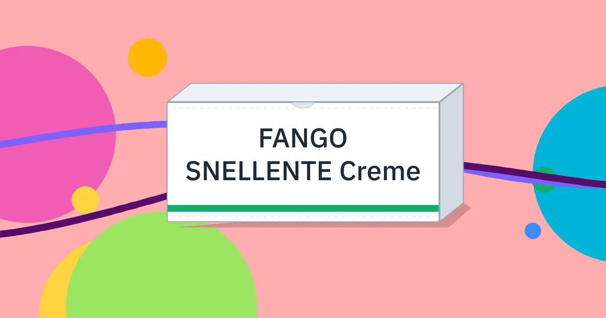 Symbolbild: Packung mit der Aufschrift FANGO SNELLENTE Creme (PZN 06827982) – Verfügbarkeit und Bezug in Apotheken in Frankfurt am Main