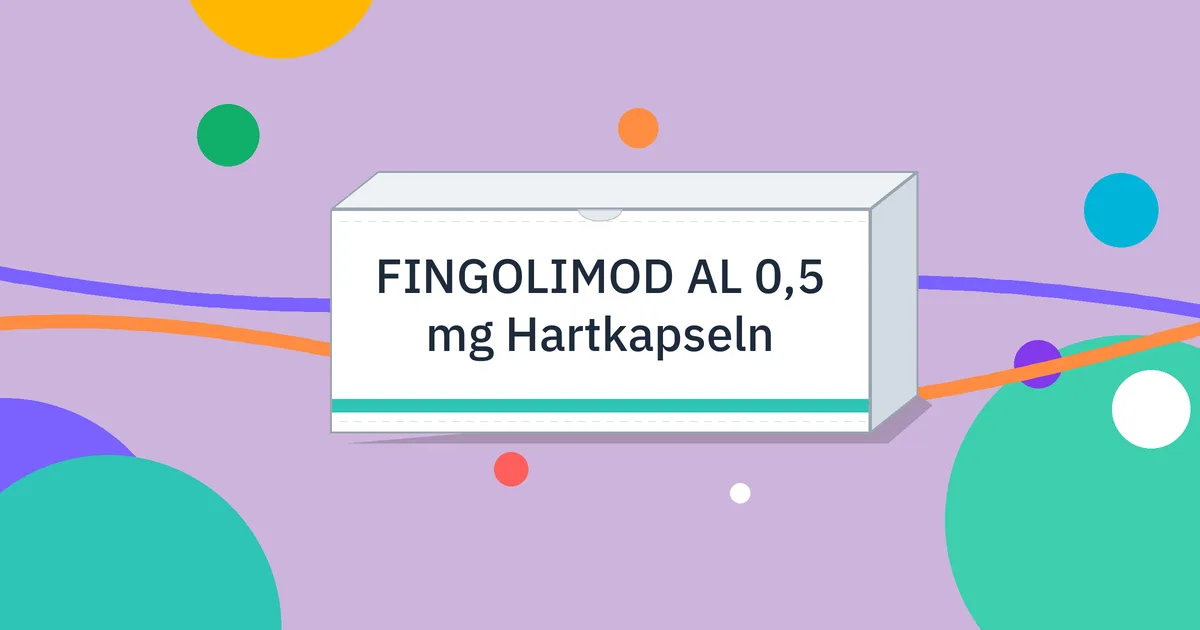 Symbolbild: Packung mit der Aufschrift FINGOLIMOD AL 0,5 mg Hartkapseln (PZN 17603978) – Verfügbarkeit und Bezug in Apotheken in Frankfurt am Main