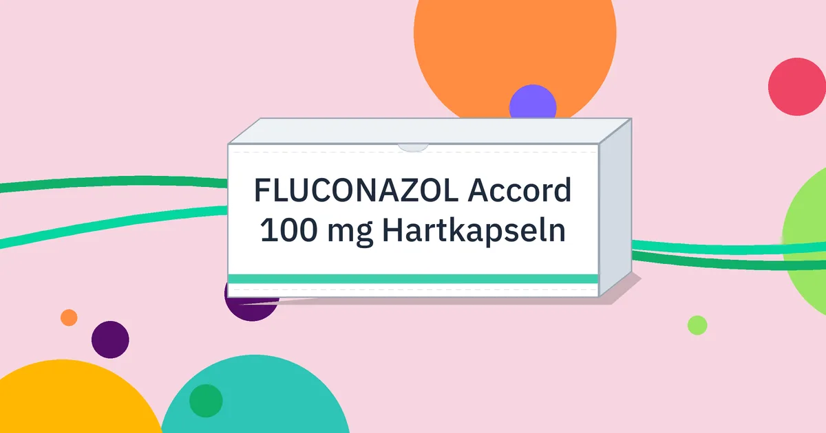 Symbolbild: Packung mit der Aufschrift FLUCONAZOL Accord 100 mg Hartkapseln (PZN 11179278) – Verfügbarkeit und Bezug in Apotheken in Frankfurt am Main