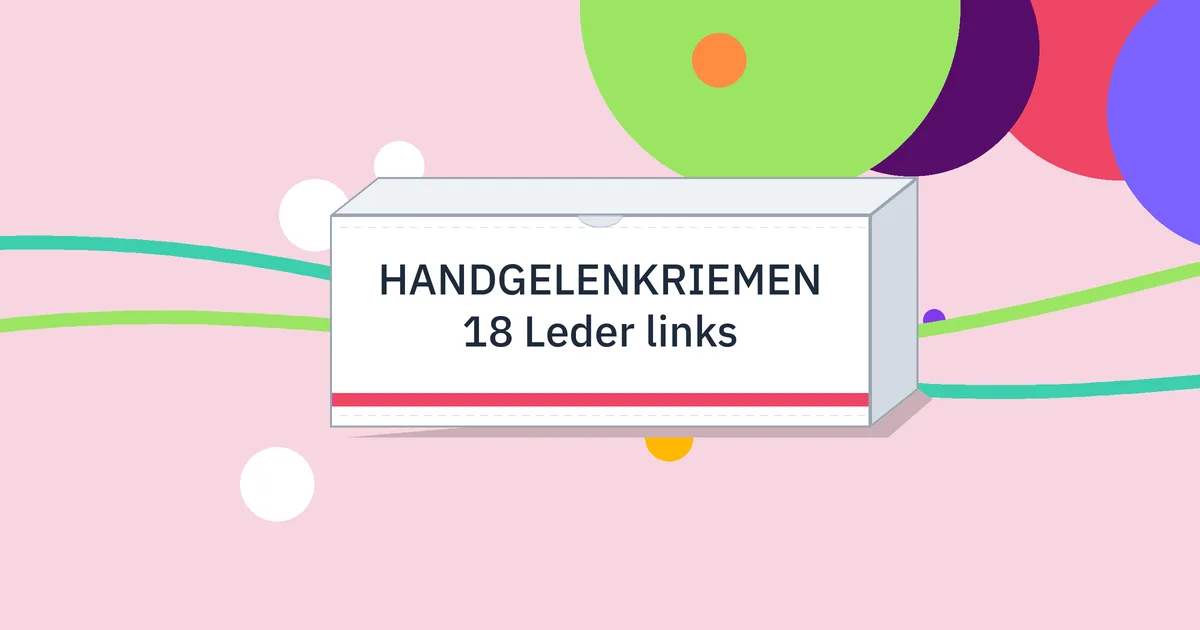 Symbolbild: Packung mit der Aufschrift HANDGELENKRIEMEN 18 Leder links (PZN 01727738) – Verfügbarkeit und Bezug in Apotheken in Frankfurt am Main