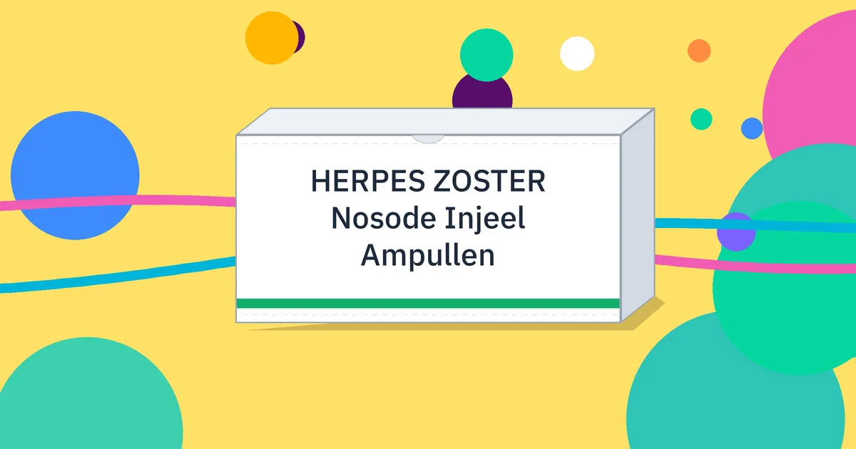 Symbolbild: Packung mit der Aufschrift HERPES ZOSTER Nosode Injeel Ampullen (PZN 01831186) – Verfügbarkeit und Bezug in Apotheken in Frankfurt am Main