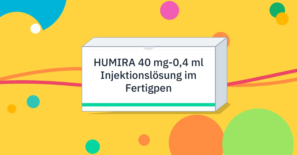 Symbolbild: Packung mit der Aufschrift HUMIRA 40 mg-0,4 ml Injektionslösung im Fertigpen (PZN 11515279) – Verfügbarkeit und Bezug in Apotheken in Frankfurt am Main