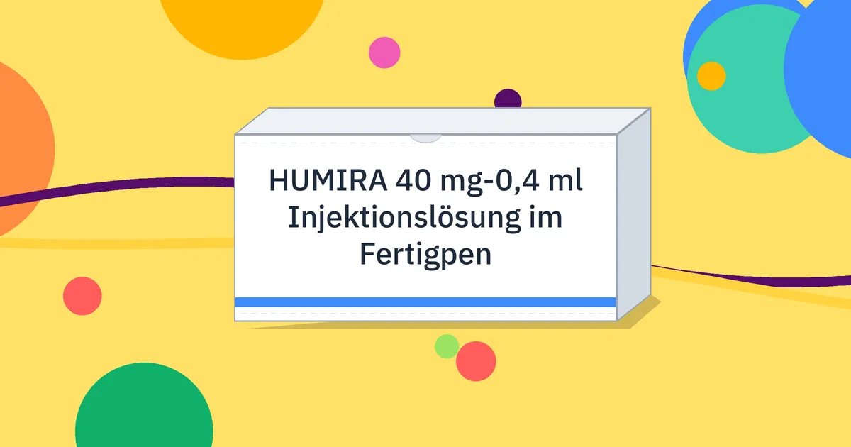 Symbolbild: Packung mit der Aufschrift HUMIRA 40 mg-0,4 ml Injektionslösung im Fertigpen (PZN 16789136) – Verfügbarkeit und Bezug in Apotheken in Frankfurt am Main