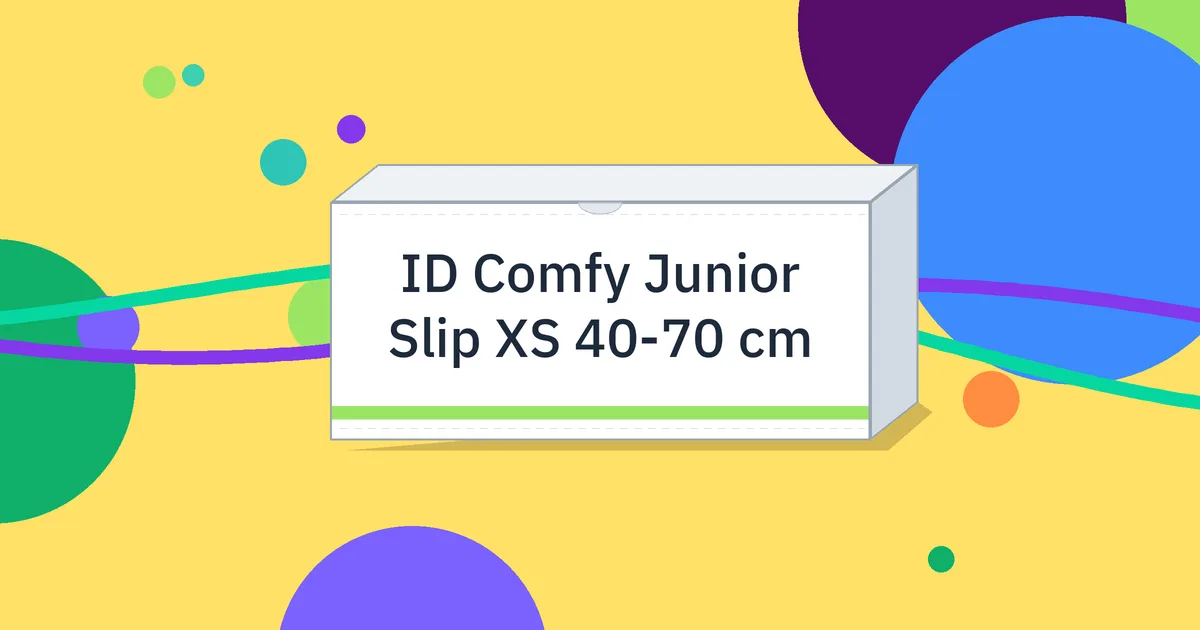 Symbolbild: Packung mit der Aufschrift ID Comfy Junior Slip XS 40-70 cm (PZN 13501459) – Verfügbarkeit und Bezug in Apotheken in Frankfurt am Main