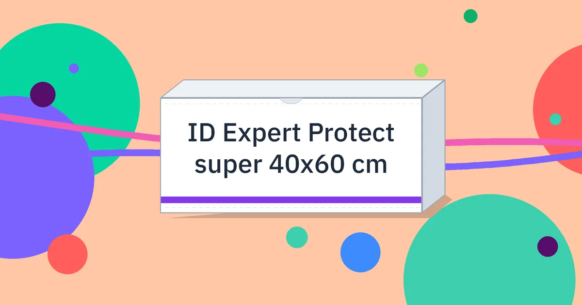 Symbolbild: Packung mit der Aufschrift ID Expert Protect super 40x60 cm (PZN 00145804) – Verfügbarkeit und Bezug in Apotheken in Frankfurt am Main