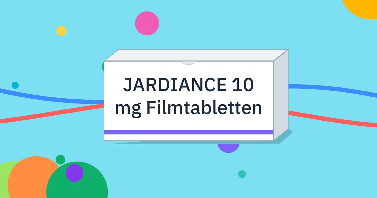 Symbolbild: Packung mit der Aufschrift JARDIANCE 10 mg Filmtabletten (PZN 18762130) – Verfügbarkeit und Bezug in Apotheken in Frankfurt am Main