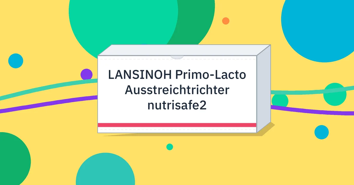 Symbolbild: Packung mit der Aufschrift LANSINOH Primo-Lacto Ausstreichtrichter nutrisafe2 (PZN 16736861) – Verfügbarkeit und Bezug in Apotheken in Frankfurt am Main
