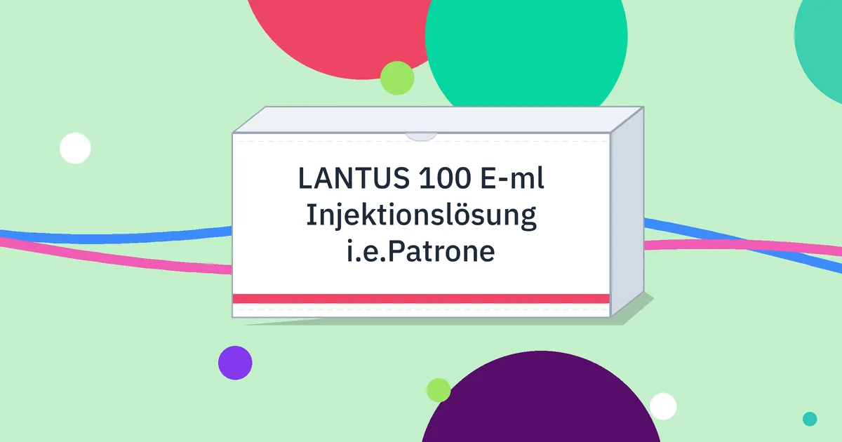 Symbolbild: Packung mit der Aufschrift LANTUS 100 E-ml Injektionslösung i.e.Patrone (PZN 17846273) – Verfügbarkeit und Bezug in Apotheken in Frankfurt am Main