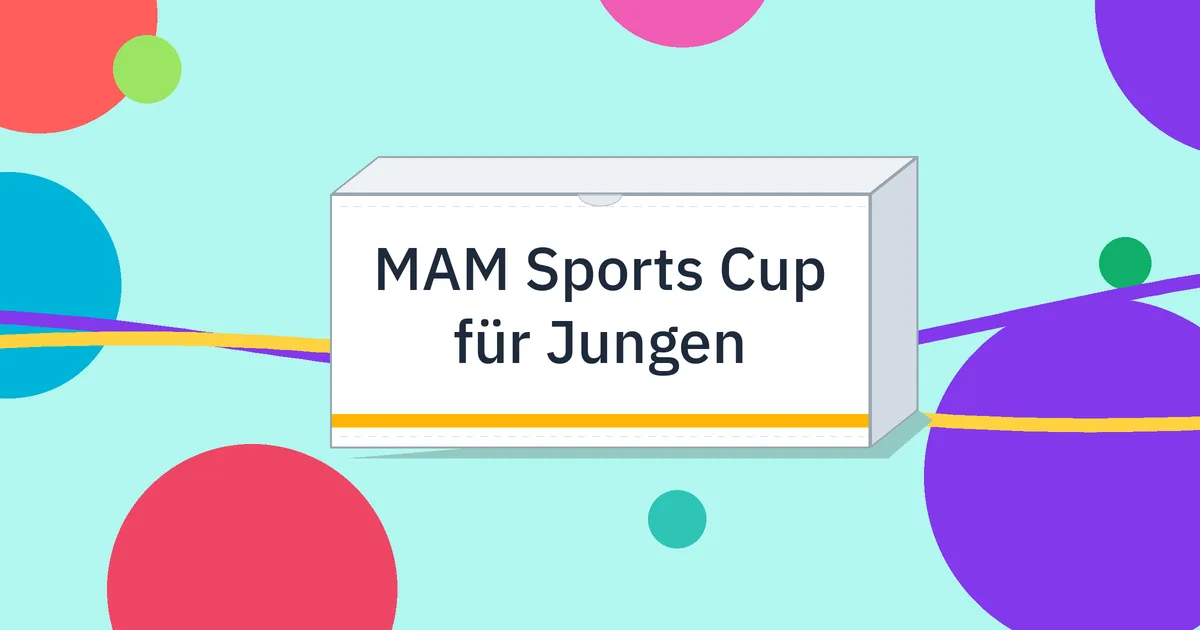 Symbolbild: Packung mit der Aufschrift MAM Sports Cup für Jungen (PZN 12670881) – Verfügbarkeit und Bezug in Apotheken in Frankfurt am Main