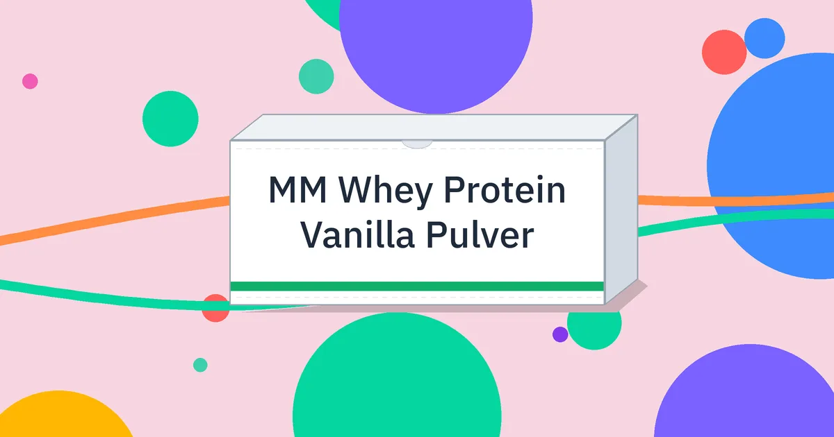 Symbolbild: Packung mit der Aufschrift MM Whey Protein Vanilla Pulver (PZN 16781502) – Verfügbarkeit und Bezug in Apotheken in Frankfurt am Main