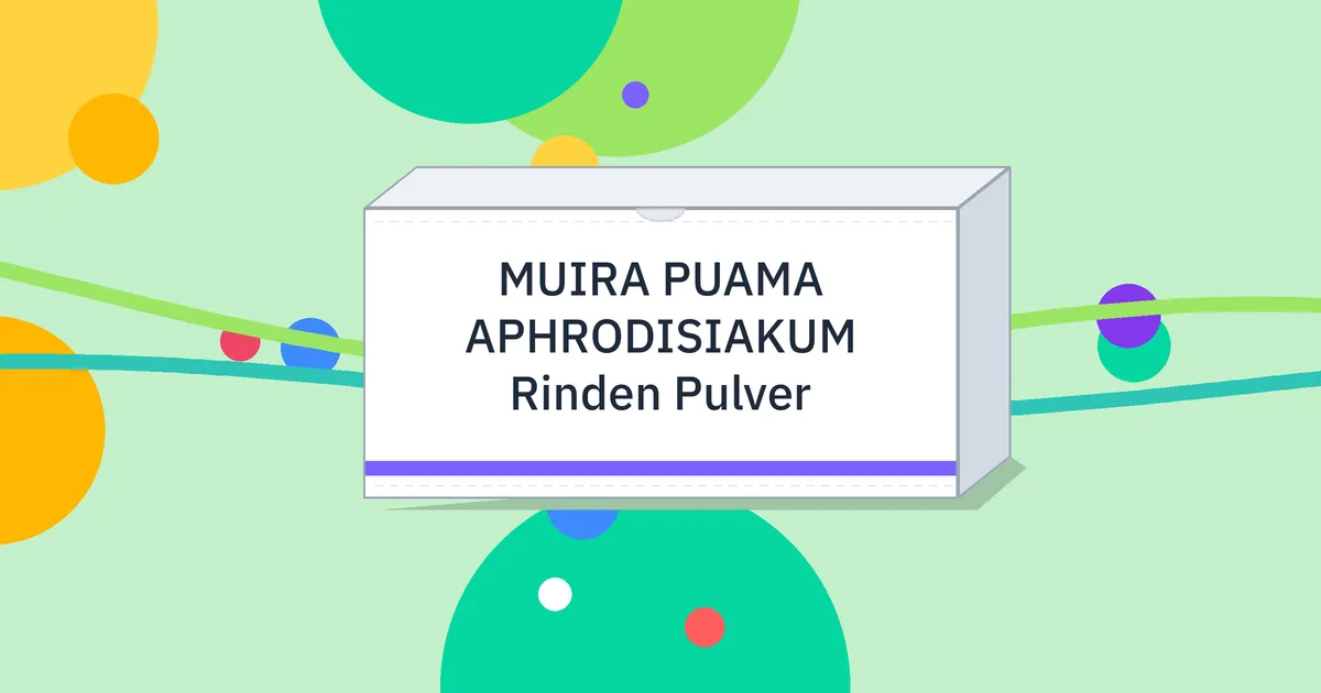 Symbolbild: Packung mit der Aufschrift MUIRA PUAMA APHRODISIAKUM Rinden Pulver (PZN 15242565) – Verfügbarkeit und Bezug in Apotheken in Frankfurt am Main