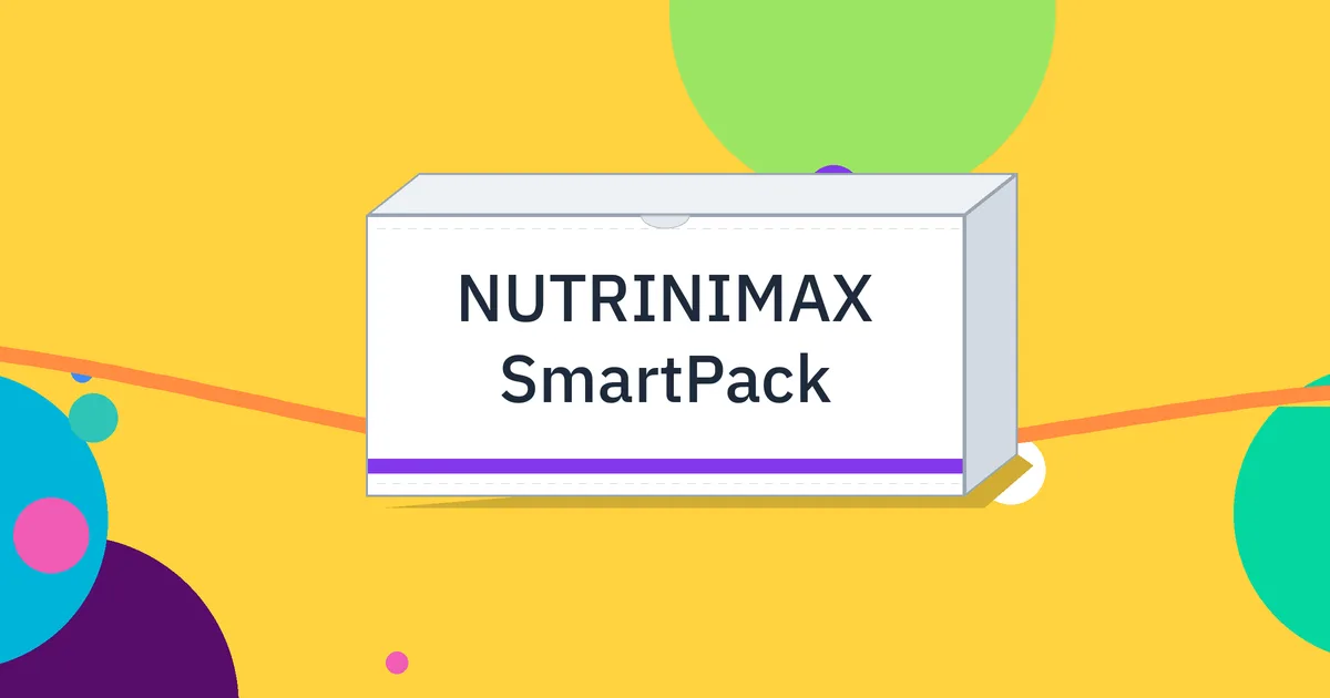 Symbolbild: Packung mit der Aufschrift NUTRINIMAX SmartPack (PZN 14133124) – Verfügbarkeit und Bezug in Apotheken in Frankfurt am Main