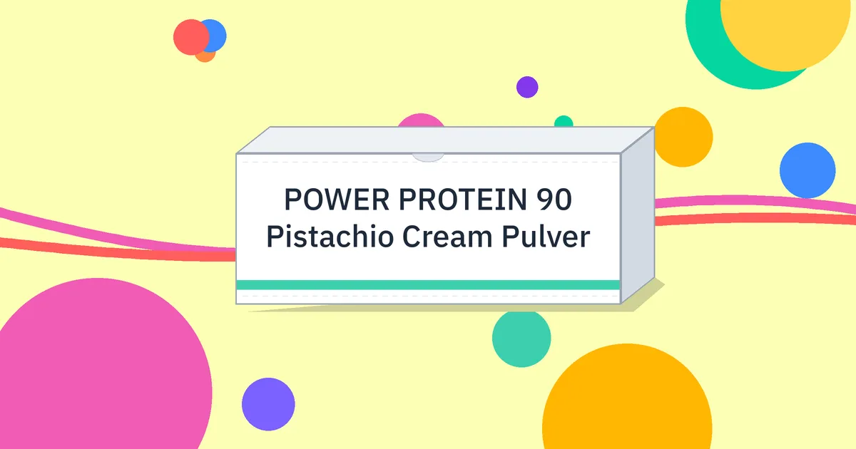 Symbolbild: Packung mit der Aufschrift POWER PROTEIN 90 Pistachio Cream Pulver (PZN 09212258) – Verfügbarkeit und Bezug in Apotheken in Frankfurt am Main