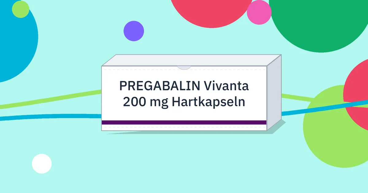 Symbolbild: Packung mit der Aufschrift PREGABALIN Vivanta 200 mg Hartkapseln (PZN 16663665) – Verfügbarkeit und Bezug in Apotheken in Frankfurt am Main