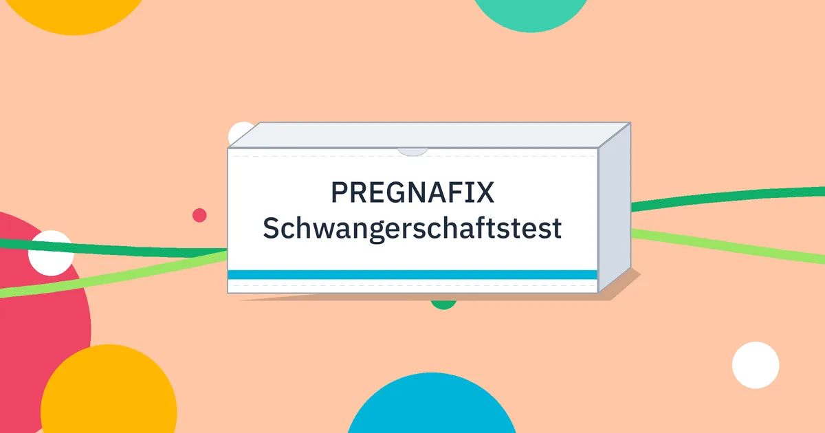 Symbolbild: Packung mit der Aufschrift PREGNAFIX Schwangerschaftstest (PZN 05511277) – Verfügbarkeit und Bezug in Apotheken in Frankfurt am Main