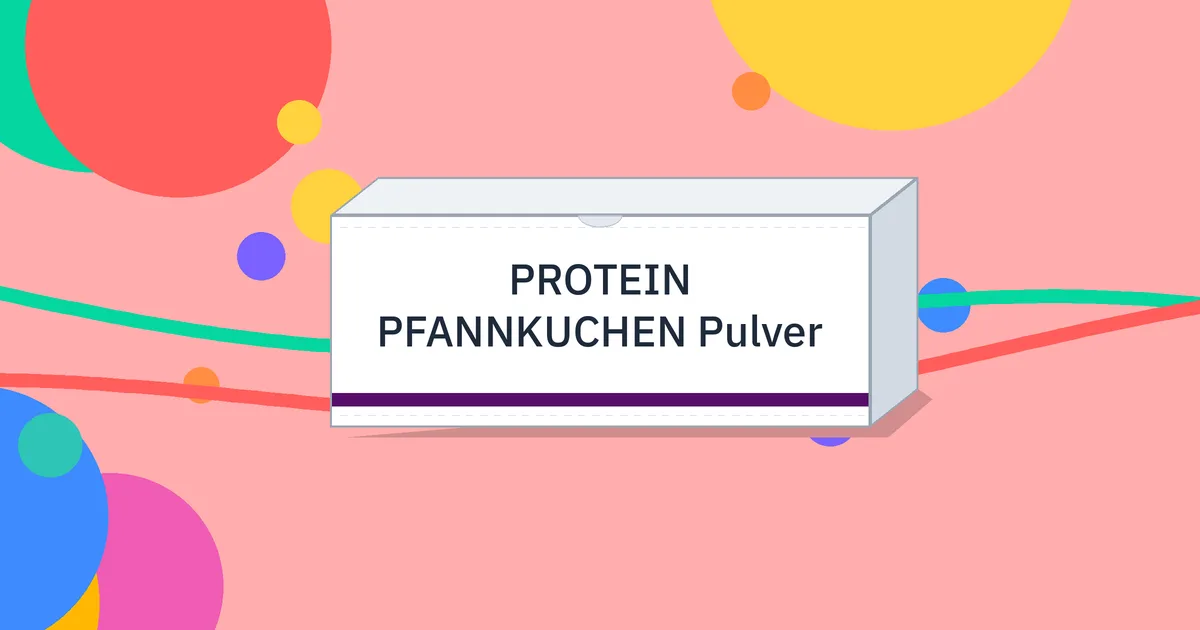 Symbolbild: Packung mit der Aufschrift PROTEIN PFANNKUCHEN Pulver (PZN 13233668) – Verfügbarkeit und Bezug in Apotheken in Frankfurt am Main