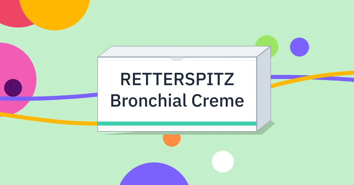 Symbolbild: Packung mit der Aufschrift RETTERSPITZ Bronchial Creme (PZN 09442188) – Verfügbarkeit und Bezug in Apotheken in Frankfurt am Main