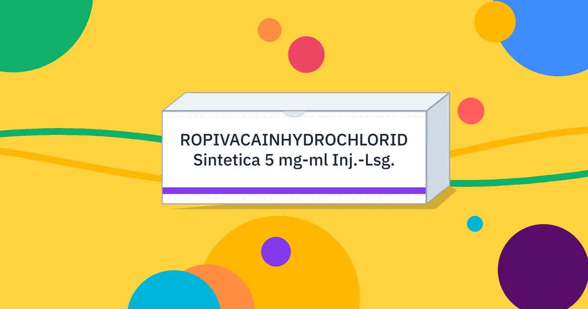 Symbolbild: Packung mit der Aufschrift ROPIVACAINHYDROCHLORID Sintetica 5 mg-ml Inj.-Lsg. (PZN 10835823) – Verfügbarkeit und Bezug in Apotheken in Frankfurt am Main