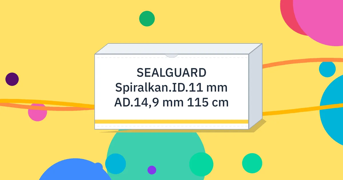 Symbolbild: Packung mit der Aufschrift SEALGUARD Spiralkan.ID.11 mm AD.14,9 mm 115 cm (PZN 06792870) – Verfügbarkeit und Bezug in Apotheken in Frankfurt am Main