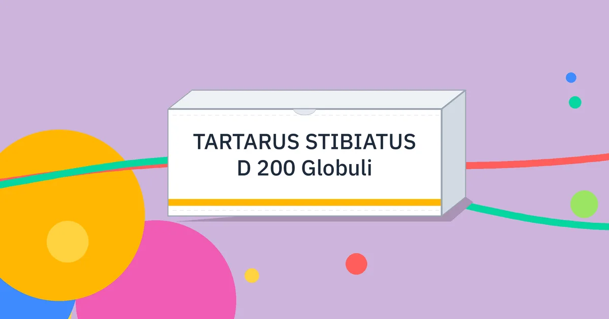 Symbolbild: Packung mit der Aufschrift TARTARUS STIBIATUS D 200 Globuli (PZN 07181849) – Verfügbarkeit und Bezug in Apotheken in Frankfurt am Main