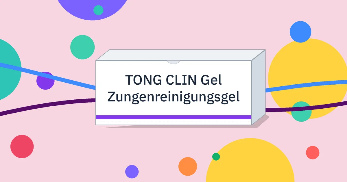 Symbolbild: Packung mit der Aufschrift TONG CLIN Gel Zungenreinigungsgel (PZN 03149984) – Verfügbarkeit und Bezug in Apotheken in Frankfurt am Main