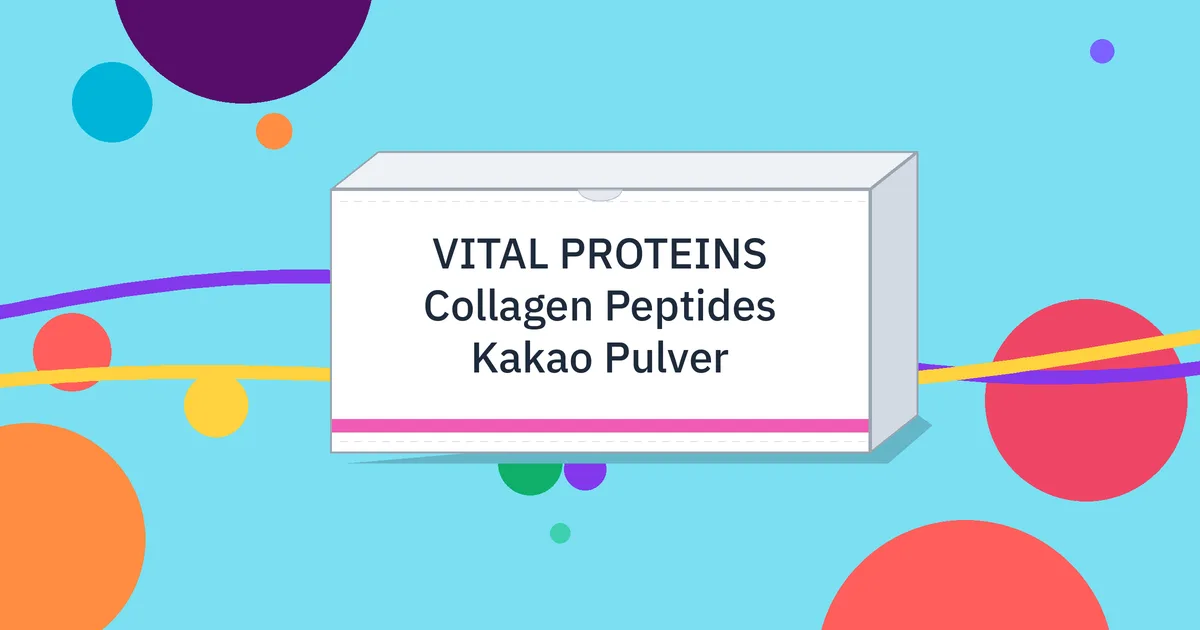 Symbolbild: Packung mit der Aufschrift VITAL PROTEINS Collagen Peptides Kakao Pulver (PZN 19365945) – Verfügbarkeit und Bezug in Apotheken in Frankfurt am Main