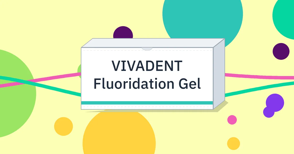Symbolbild: Packung mit der Aufschrift VIVADENT Fluoridation Gel (PZN 18851684) – Verfügbarkeit und Bezug in Apotheken in Frankfurt am Main