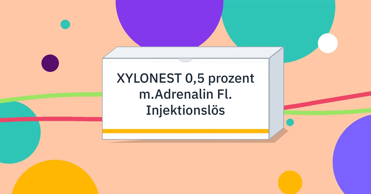 Symbolbild: Packung mit der Aufschrift XYLONEST 0,5 prozent m.Adrenalin Fl. Injektionslös (PZN 03079350) – Verfügbarkeit und Bezug in Apotheken in Frankfurt am Main