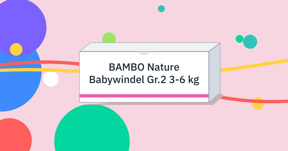 Symbolbild: Packung mit der Aufschrift BAMBO Nature Babywindel Gr.2 3-6 kg (PZN 15416982) – Verfügbarkeit und Bezug in Apotheken in Frankfurt am Main