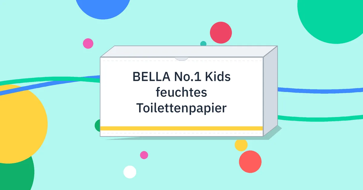Symbolbild: Packung mit der Aufschrift BELLA No.1 Kids feuchtes Toilettenpapier (PZN 17537158) – Verfügbarkeit und Bezug in Apotheken in Frankfurt am Main