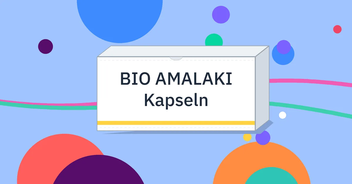 Symbolbild: Packung mit der Aufschrift BIO AMALAKI Kapseln (PZN 16707144) – Verfügbarkeit und Bezug in Apotheken in Frankfurt am Main