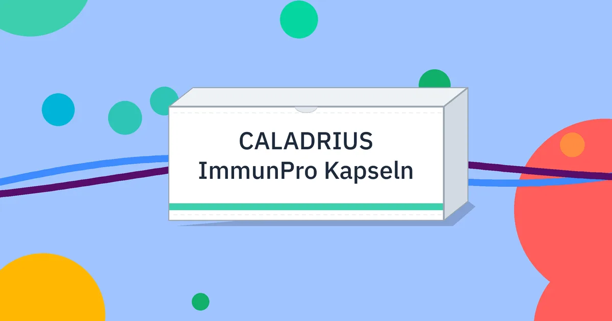 Symbolbild: Packung mit der Aufschrift CALADRIUS ImmunPro Kapseln (PZN 18270444) – Verfügbarkeit und Bezug in Apotheken in Frankfurt am Main