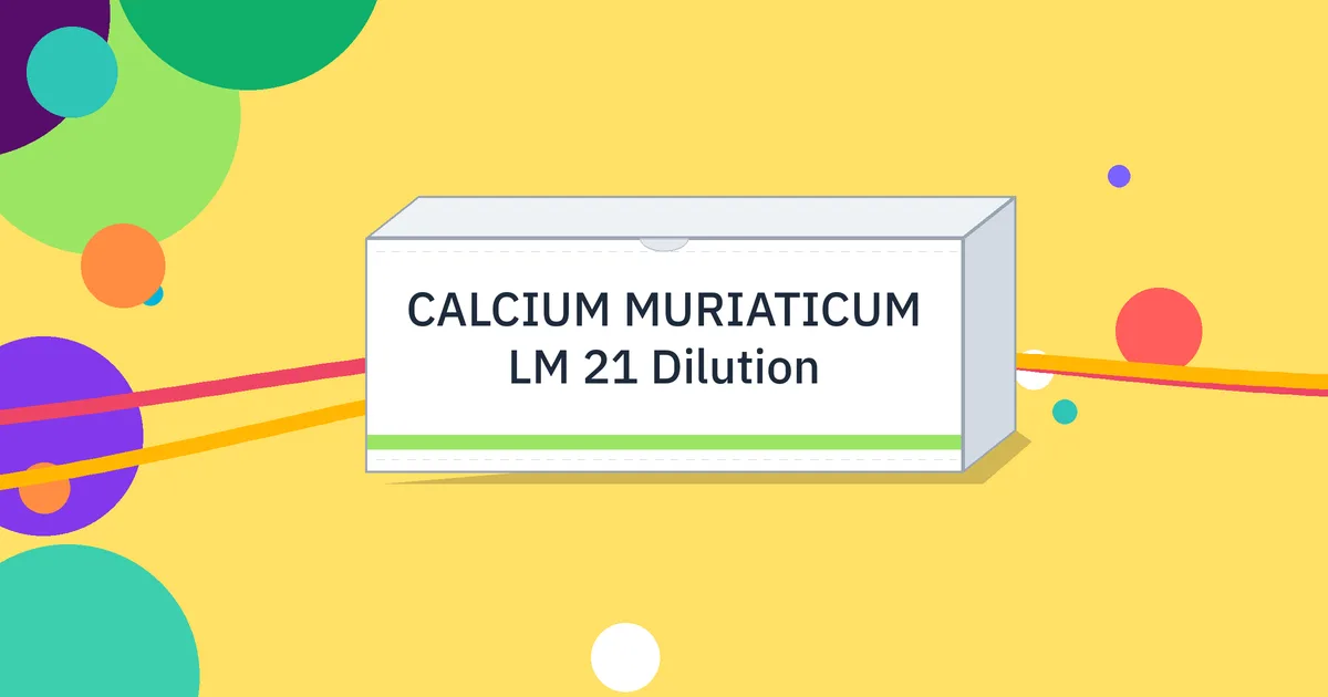 Symbolbild: Packung mit der Aufschrift CALCIUM MURIATICUM LM 21 Dilution (PZN 13409392) – Verfügbarkeit und Bezug in Apotheken in Frankfurt am Main