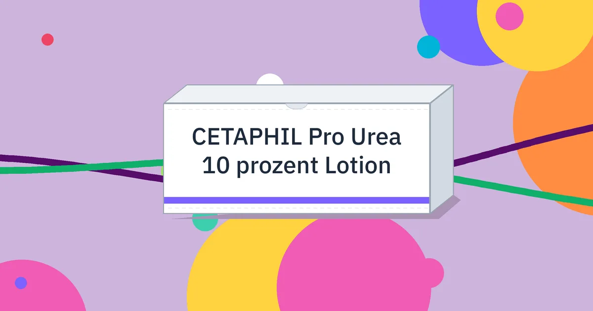 Symbolbild: Packung mit der Aufschrift CETAPHIL Pro Urea 10 prozent Lotion (PZN 16660394) – Verfügbarkeit und Bezug in Apotheken in Frankfurt am Main