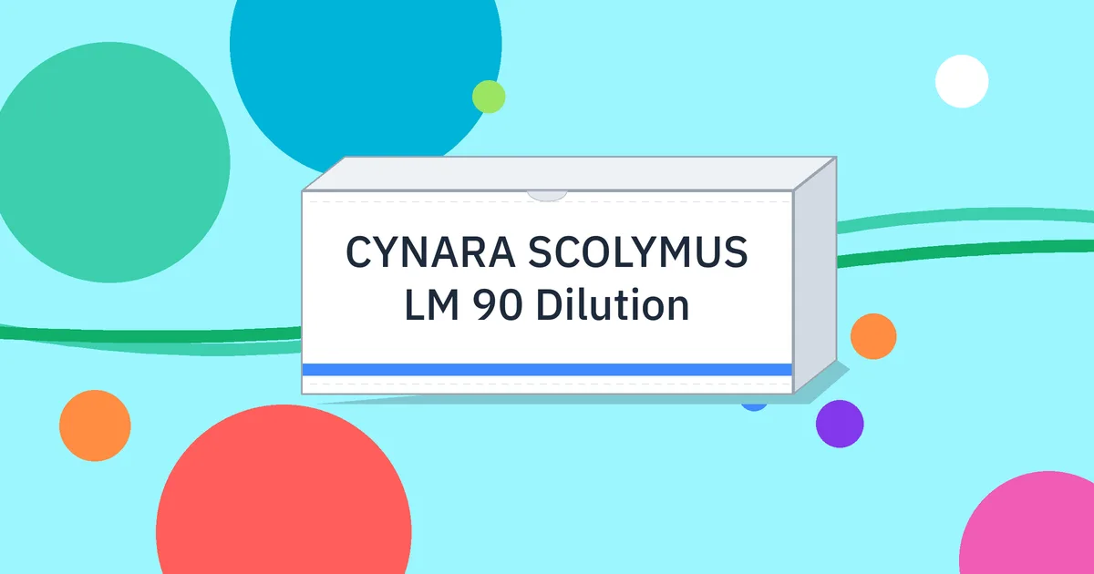 Symbolbild: Packung mit der Aufschrift CYNARA SCOLYMUS LM 90 Dilution (PZN 13459869) – Verfügbarkeit und Bezug in Apotheken in Frankfurt am Main