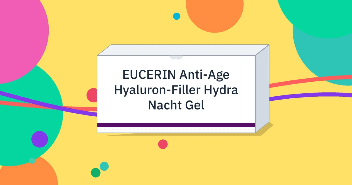 Symbolbild: Packung mit der Aufschrift EUCERIN Anti-Age Hyaluron-Filler Hydra Nacht Gel (PZN 19723959) – Verfügbarkeit und Bezug in Apotheken in Frankfurt am Main
