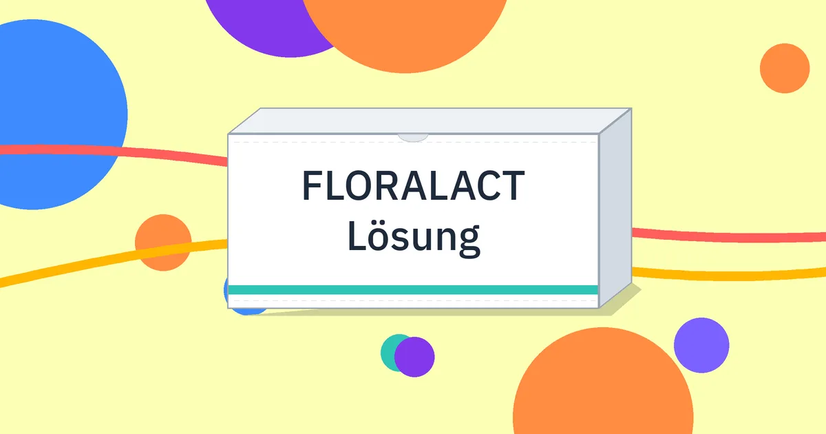 Symbolbild: Packung mit der Aufschrift FLORALACT Lösung (PZN 00972766) – Verfügbarkeit und Bezug in Apotheken in Frankfurt am Main