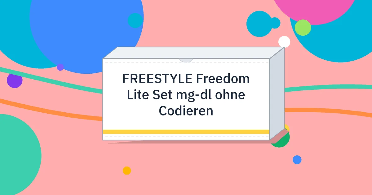 Symbolbild: Packung mit der Aufschrift FREESTYLE Freedom Lite Set mg-dl ohne Codieren (PZN 02884948) – Verfügbarkeit und Bezug in Apotheken in Frankfurt am Main
