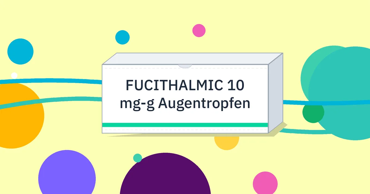 Symbolbild: Packung mit der Aufschrift FUCITHALMIC 10 mg-g Augentropfen (PZN 04088090) – Verfügbarkeit und Bezug in Apotheken in Frankfurt am Main